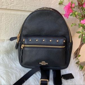 Coach | Bags | Coach Mini Charlie Mini Backpack With Studs | Poshmark